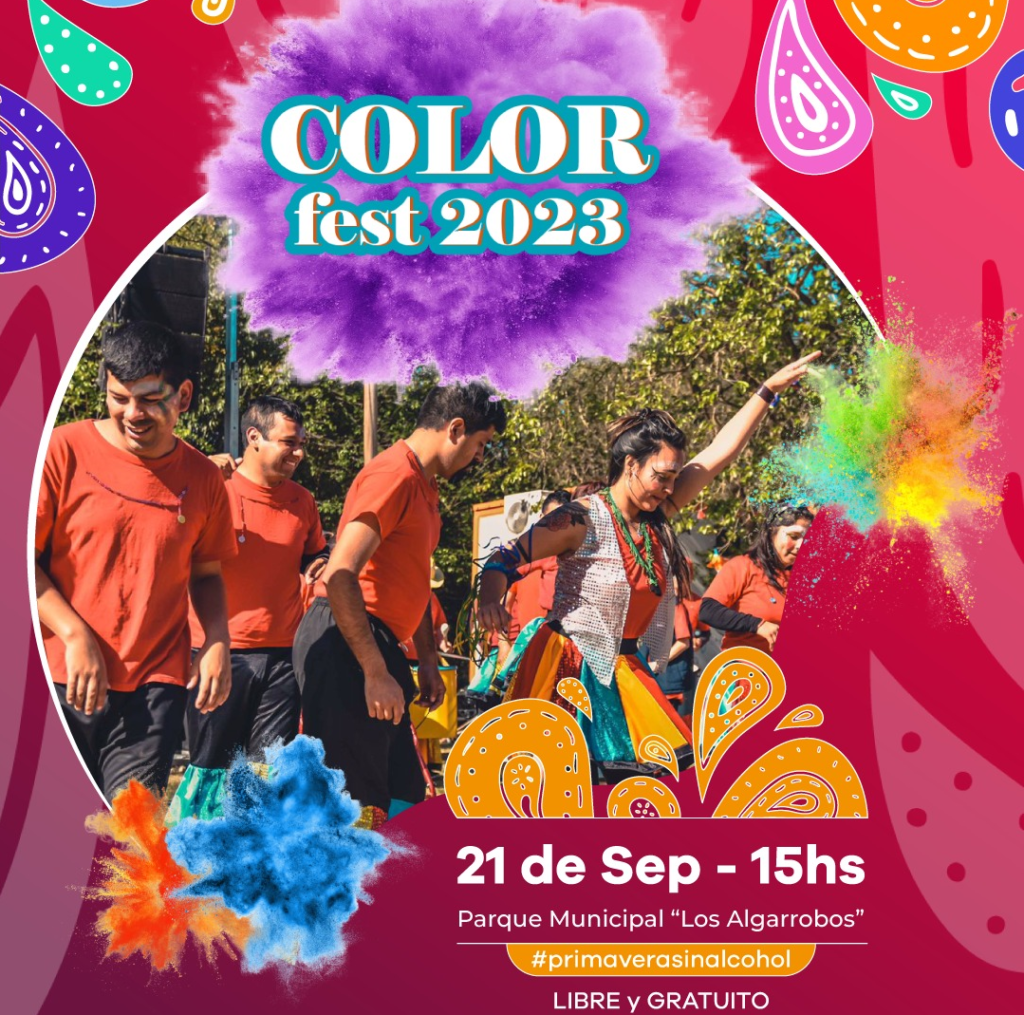 Color Fest 2023 en Salsipuedes – 4° Edición - Festivales Argentina